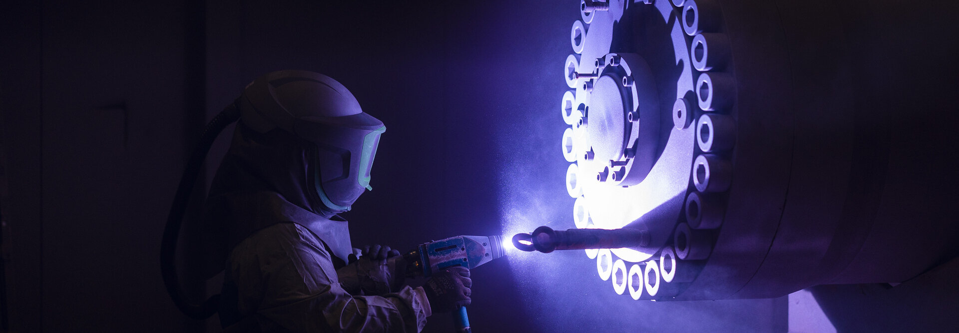 Surface treatment - facilities in cylinder factory Rissa | Servi